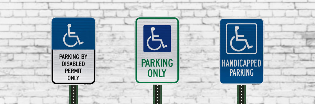 ADA Handicapped Accessible Parking Signs | Highway Traffic Supply
