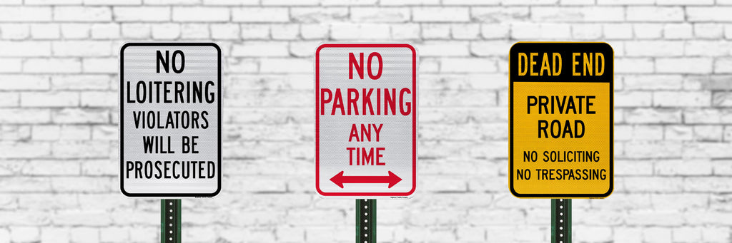 Regulatory Signs | Highway Traffic Supply