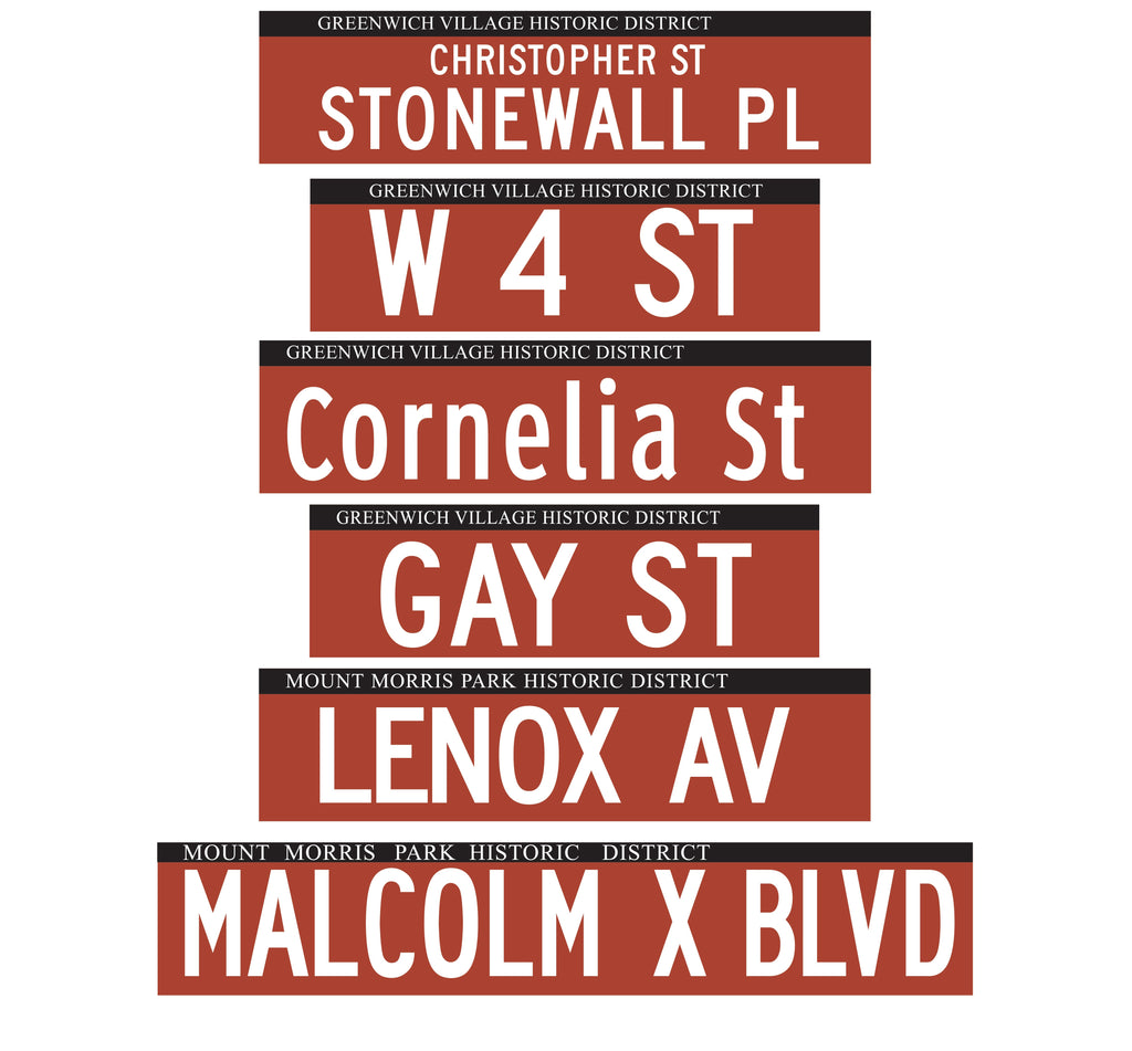 Replica Street Name Signs | Highway Traffic Supply