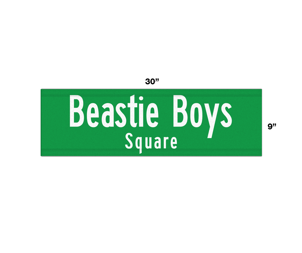 Replica Street Name Signs | Beastie Boys Square – Highway Traffic Supply