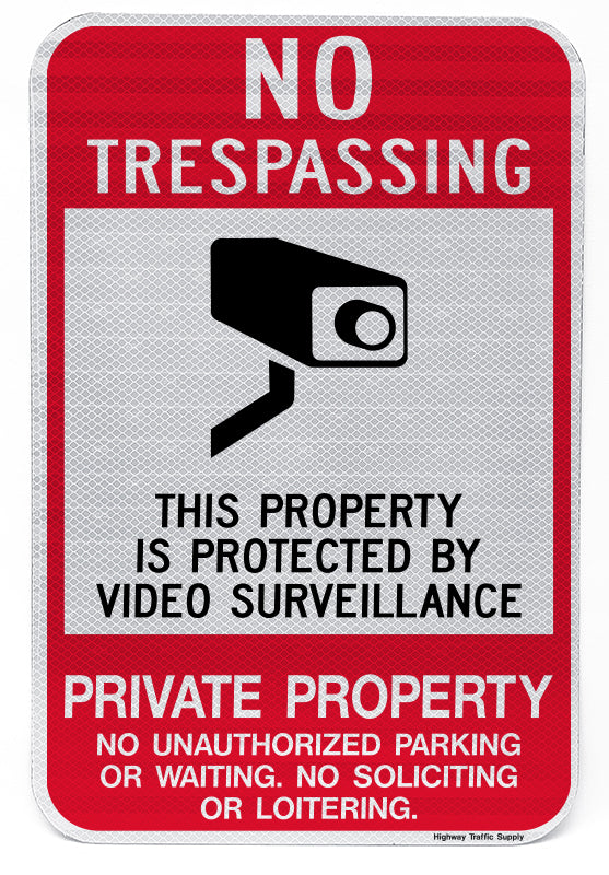 This Property Is Protected | Security Signs | Highway Traffic Supply